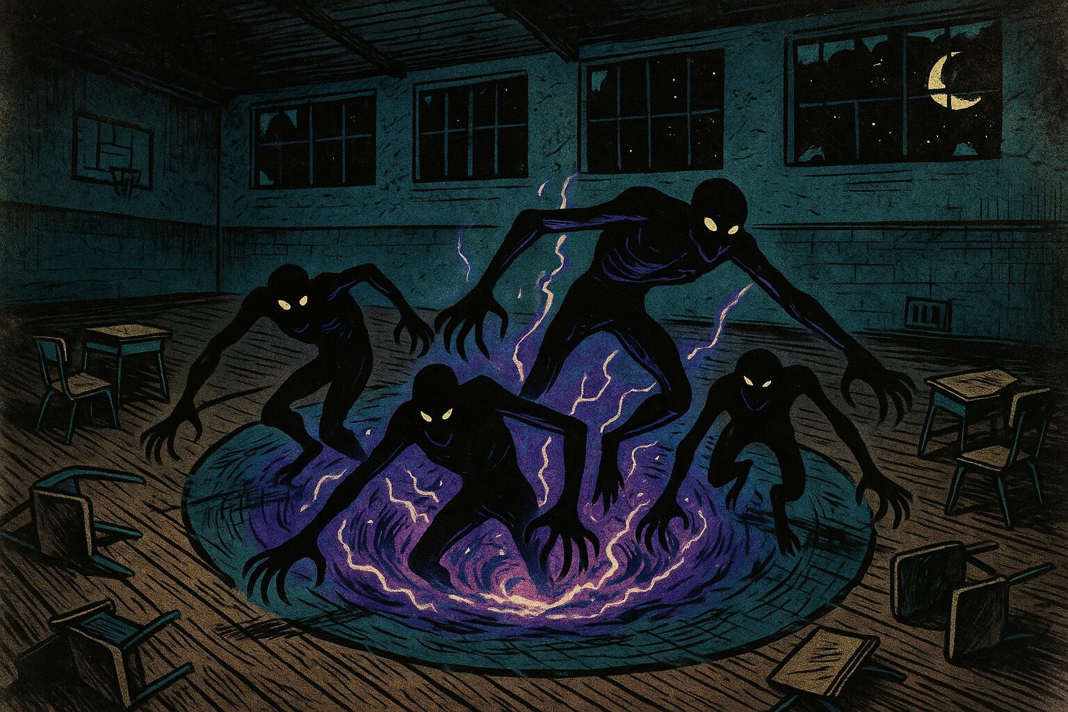 Crawlers: Shadow Entities Climbing The Walls ... Literally | Ghostly ...