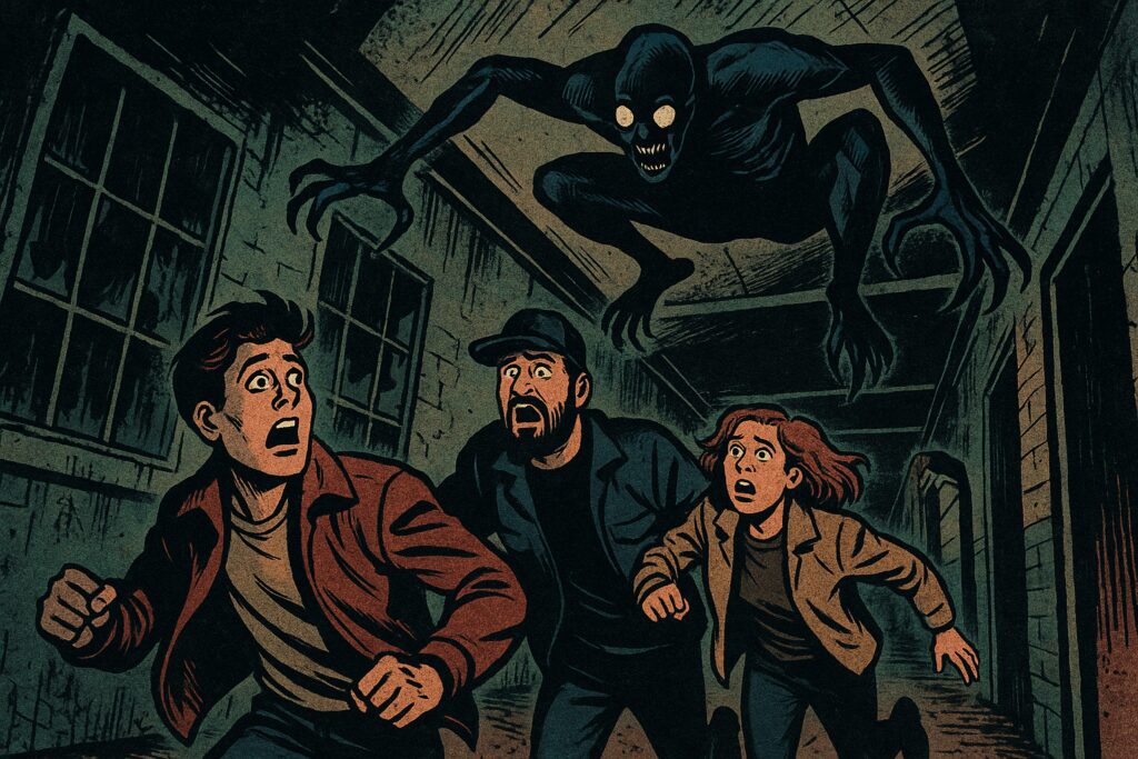 Crawlers: Shadow Entities Climbing The Walls ... Literally | Ghostly ...