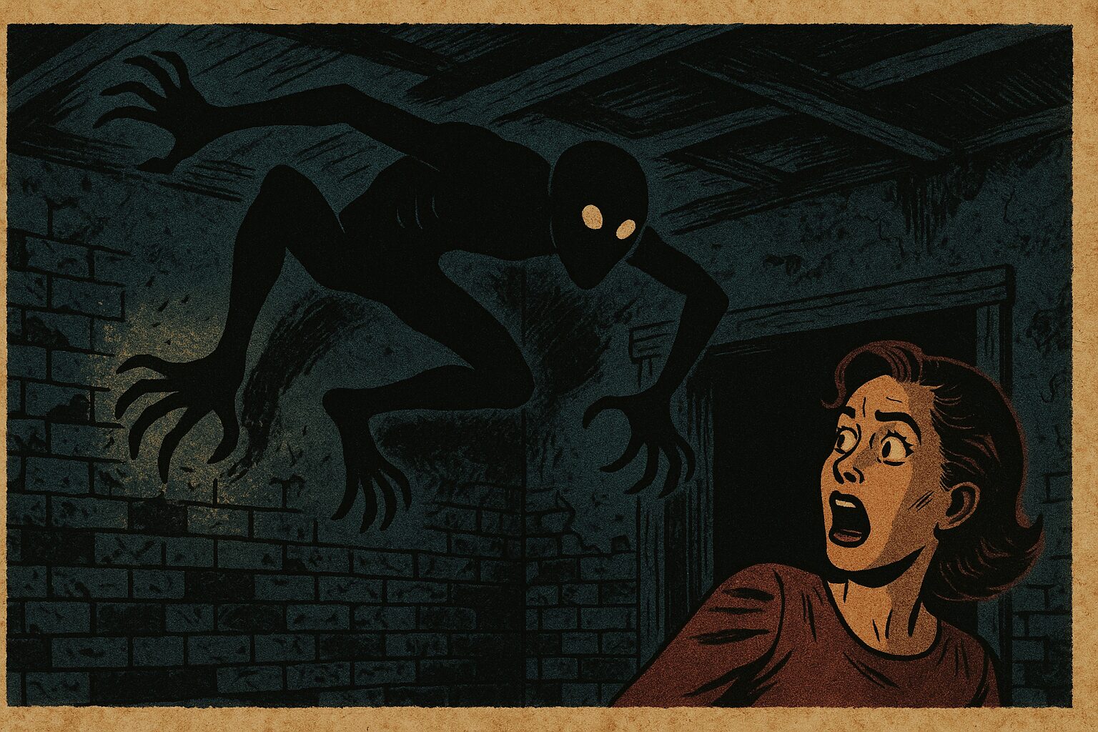 Crawlers: Shadow Entities Climbing The Walls ... Literally | Ghostly ...