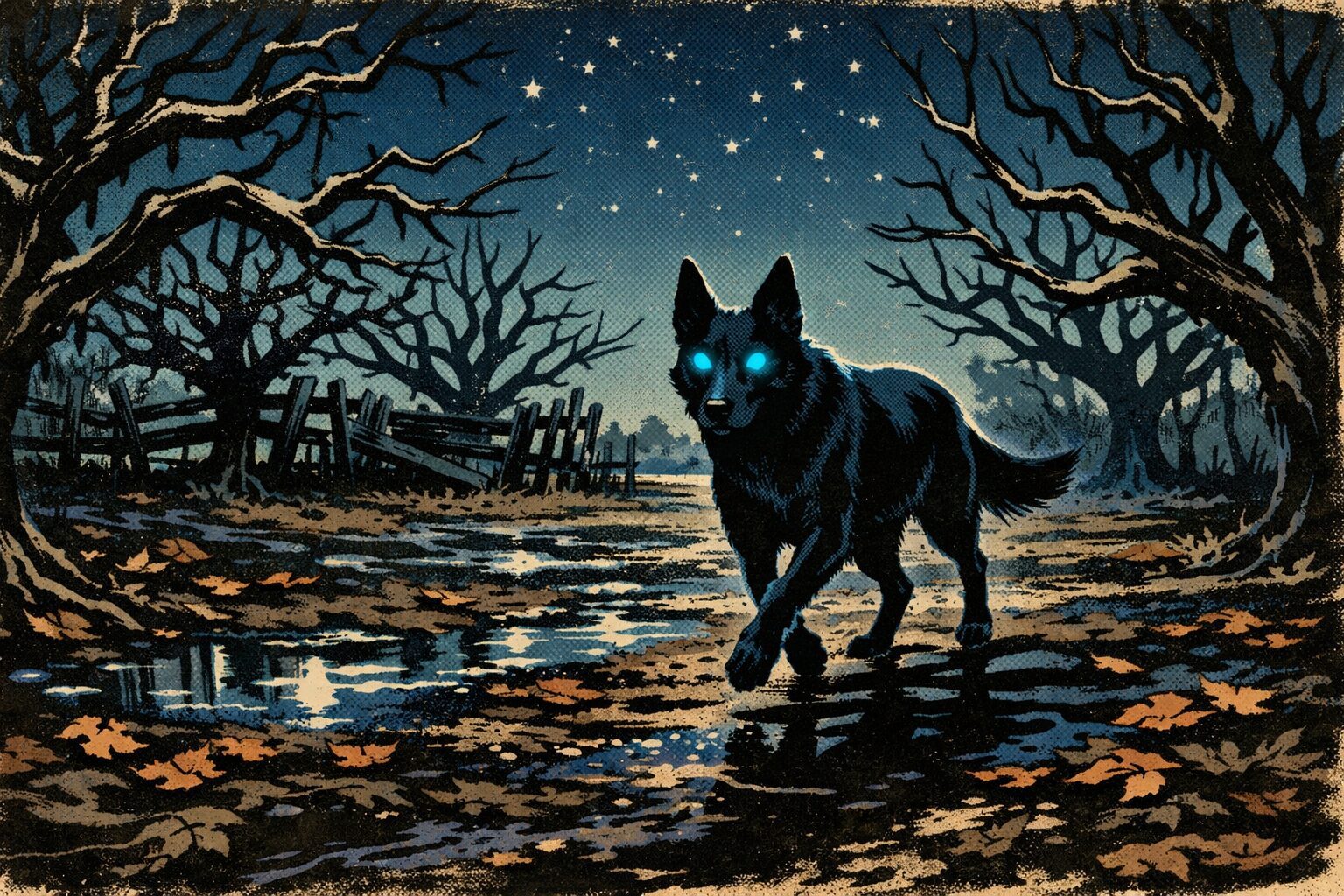 Phantom Black Dog Encounter In Thurston County | Ghostly Activities